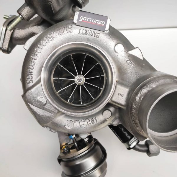 GTB2260VK hybrid turbo with vacuum conversion and welded 1.9TDI or 2.0 ...